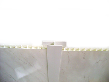 PVC Cladding: H Trim (white) for PVC Panels, PVC Finishing Trims, 794401